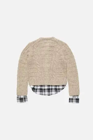 Acne Studios Cable Knit Cardigan