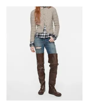 Acne Studios Cable Knit Cardigan