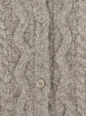 Acne Studios Cable Knit Cardigan