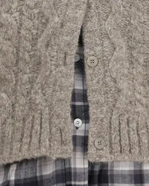 Acne Studios Cable Knit Cardigan