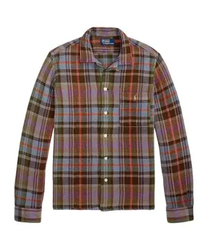 Polo Ralph Lauren Plaid Waffle Shirt