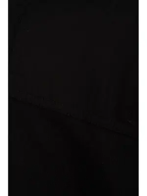 Phoebe Philo Crew Neck T-shirt With Shoulder Patch Detailing