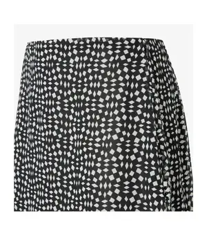 Fendi Printed Georgette Midi Skirt