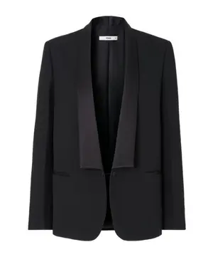 Fendi Grain De Poudre Blazer - Black