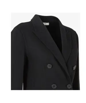 Fendi Wool Double Fabric Coat