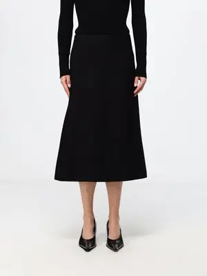 Fendi Wool Bouclé Midi Skirt