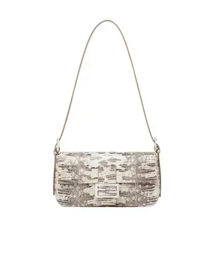 Fendi Baguette 26424 -coloured Lizard-leather Bag