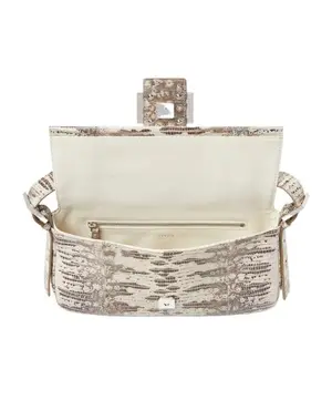 Fendi Baguette 26424 -coloured Lizard-leather Bag