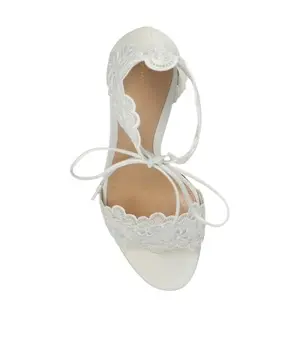 GIANVITO ROSSI Evie Ankle-tie Sandals