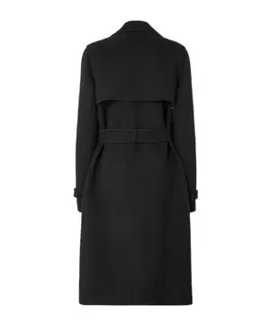 Fendi Wool Double-breasted Trench Coat