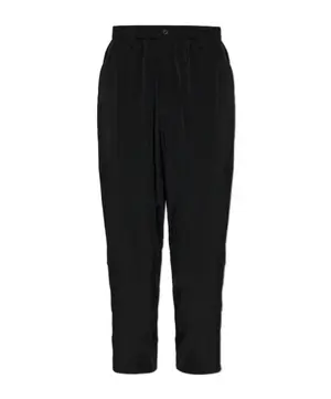 Yohji Yamamoto Double Stitch Elastic Waist Trousers