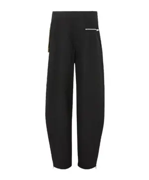 Fendi Parachute Canvas Trousers - Black