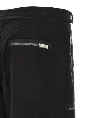 Fendi Parachute Canvas Trousers - Black