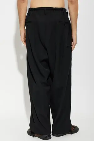 Yohji Yamamoto New Standard Relaxed Wool Trousers