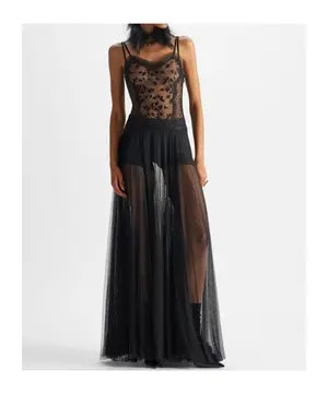 Fendi Lace And Tulle Dress