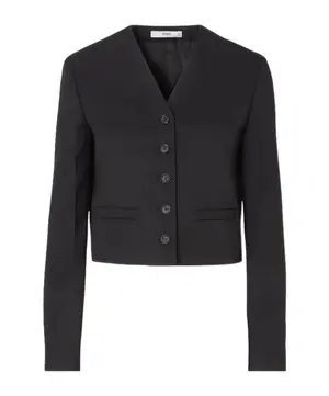 Fendi Grain De Poudre Jacket - Black