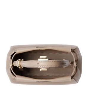Fendi My Peekaboo Xs Dove Leather Bag
