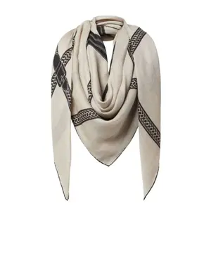 Fendi Selleria Shawl - Grey