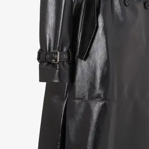 Fendi Leather Trench Coat