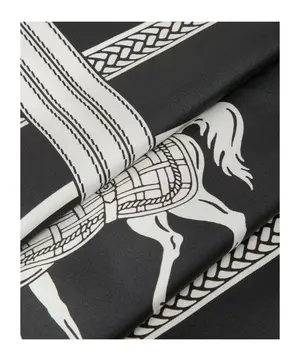Fendi Selleria Foulard Printed Silk Foulard