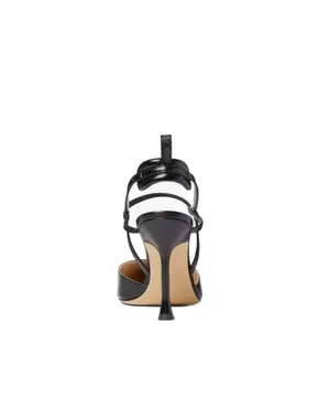 Fendi Very Colibri Leather High-heeled Slingbacks
