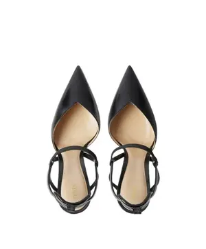 Fendi Very Colibri Leather High-heeled Slingbacks