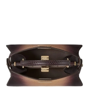 Fendi Gradient Karung Leather Top Handle Bag