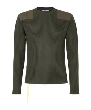 Fendi Wool Ribbed Jumper