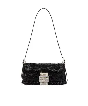 Fendi Baguette 26424 Re Edition Bag With Bead Fringes