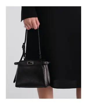Fendi Crackled Leather Bag