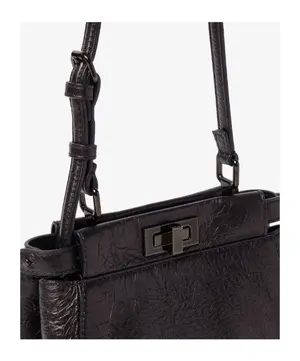 Fendi Crackled Leather Bag