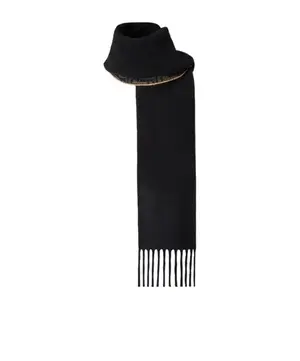 Fendi Ff Scarf Ff Zucca Wool And Cashmere Scarf