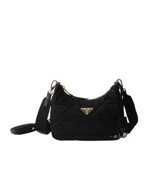 Prada Quilted Re-nylon Shoulder Bag