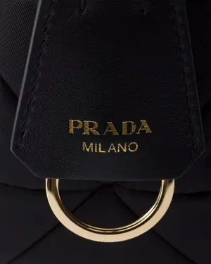 Prada Quilted Re-nylon Shoulder Bag