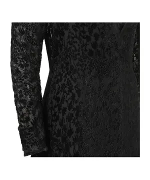 Fendi Millefiori Devoré Velvet Maxi Dress