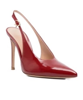 GIANVITO ROSSI Point Toe Slingback Sandals