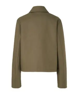 Fendi Long-sleeve Shirt Jacket With Zipper Closure