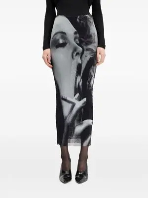 JEAN PAUL GAULTIER Midi Pencil Skirt