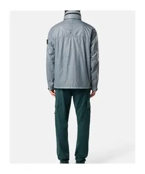 Stone Island Hooded Jacket With Water-resistant Membrane