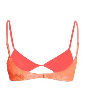 Balenciaga Fluorescent Lace Triangle Bra