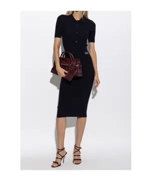 Dsquared2 Ribbed Knit Dress