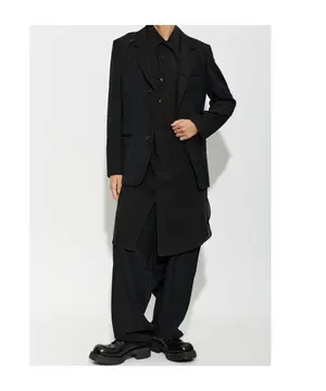 Yohji Yamamoto High Waist Wide-leg Pants