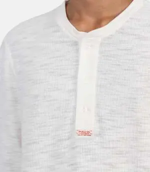 Polo Ralph Lauren Long Sleeve Waffle Knit Henley
