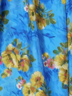 La DoubleJ Balloon-sleeve Floral Top