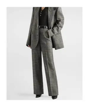 Dolce & Gabbana High-waisted Wool Trousers
