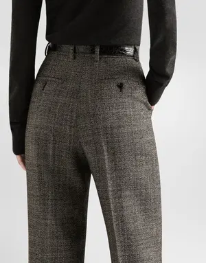 Dolce & Gabbana High-waisted Wool Trousers