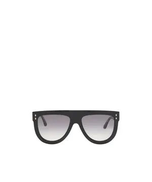 Isabel Marant Étoile Minimalist Pilot Sunglasses - Black