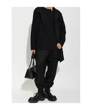 Yohji Yamamoto Ribbed Cuff Pants