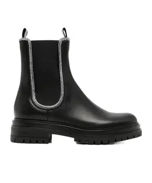 GIANVITO ROSSI Embellished Ankle Boots