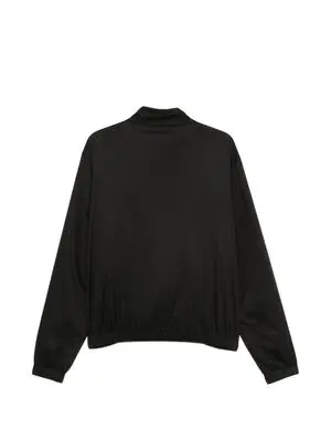 Dolce & Gabbana Logo Patch Zip-up Jacket